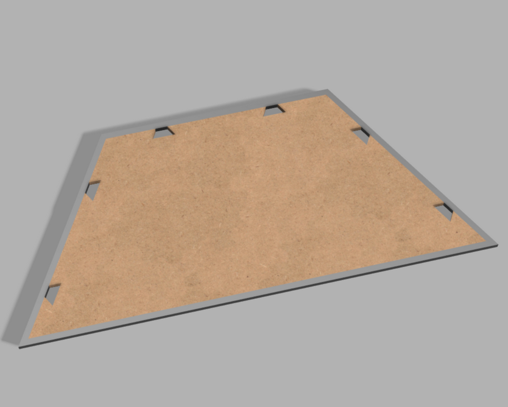 Half Hexagon Panels (3 Pack) | Advanced Geometric Building | Australia ...