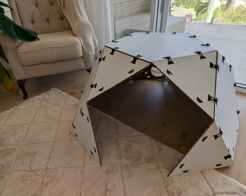 Mini Pod (2V 1/2 Geodesic) - Australian Made Modular Cubby | FSC ...